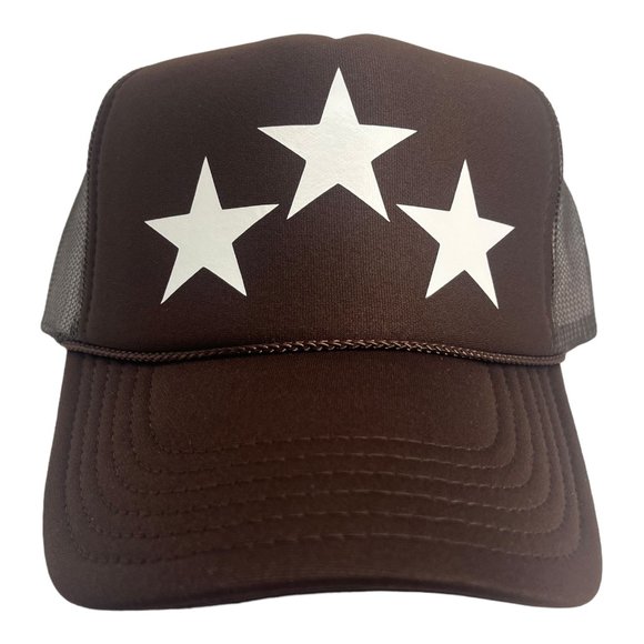 OTTO | Accessories | New Vintage Style Triple Star Three Stars Brown ...